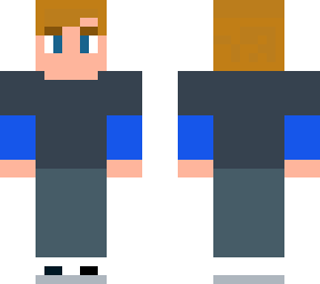 myself with eyebrows | Minecraft Skin