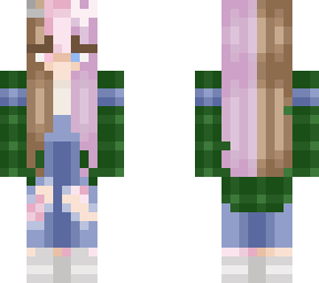 Pink MooBloom | Minecraft Skin