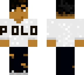 white polo shirt | Minecraft Skins