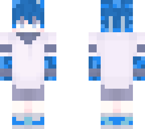 blue anime boy | Minecraft Skins