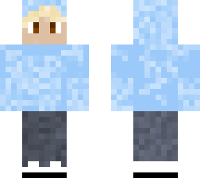 blue hoodie skin | Minecraft Skin