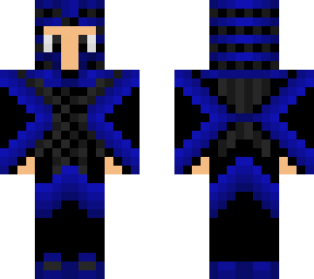 Blue Samurai | Minecraft Skin