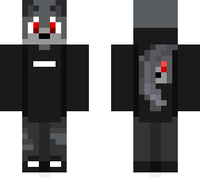 furry wolf gray edgy sad | Minecraft Skins