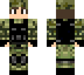Militar/military | Minecraft Skin