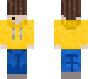 Mop top with hoodie normal | Minecraft Skin