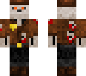 Skeleton Sheriff | Minecraft Skin