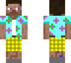 vacation steve | Minecraft Skins