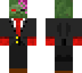 Zombie Brain Out | Minecraft Skin