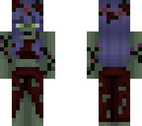 zombie girl ~// | Minecraft Skin