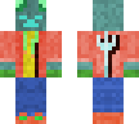 Ahogado Zombie Boy Minecraft Skins