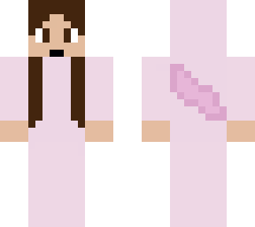 Axolotl onesie girl | Minecraft Skin