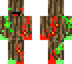 Dayum Nature Fused Fire | Minecraft Skin