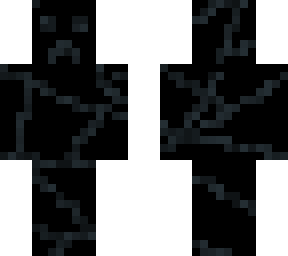 Shattered/Chained/Spooky/Skeleton/Creeper/Dark/Half/Ghost/Skintober ...