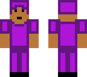 Simplistic Amethyst Armour Design | Minecraft Skin