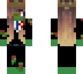 Suit zombie queen | Minecraft Skin