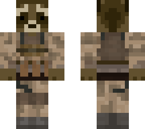 Mapache Minecraft Skins