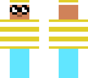 Yellow Waldo. | Minecraft Skin