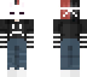 Bunny mask boy | Minecraft Skin
