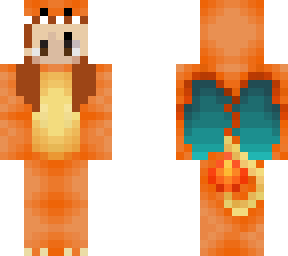 charizard girl | Minecraft Skins