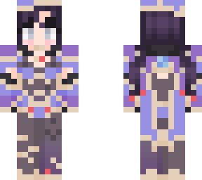 Mona (Genshin Impact) | Minecraft Skin