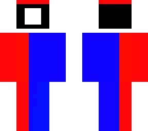 PokeBall Head | Minecraft Skin