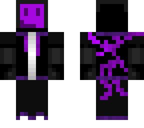 Purple Bot Skin | Minecraft Skin