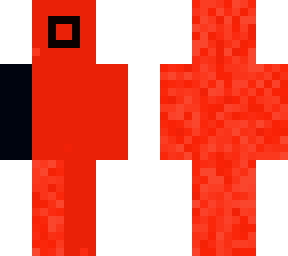 red square face | Minecraft Skin