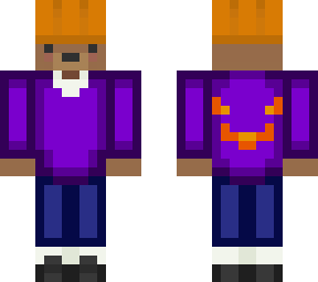 Spoopy Halloween Bear | Minecraft Skin