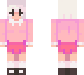 strawberry milkshake | Minecraft Skin