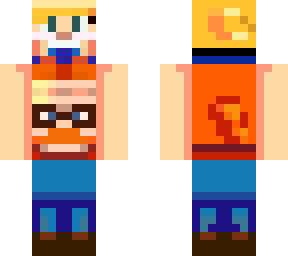 Tiny Jens Holding Tiny Agnes Minecraft Live | Minecraft Skin