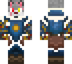 Wolf in Armor | Minecraft Skin