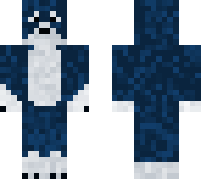 Blue Wolf/dog | Minecraft Skin