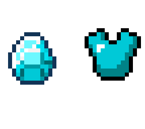 diamond - chestplate | Minecraft Skin