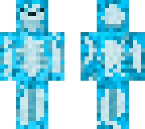 Frozen Skeleton | Minecraft Skin