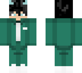 me dressed up in a squid game uniform | Minecraft Skin