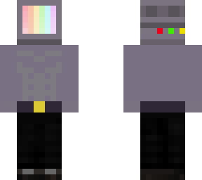 monitor shirtless | Minecraft Skin