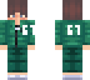 Number 67 ( Squid Game ) Look in description | Minecraft Skin