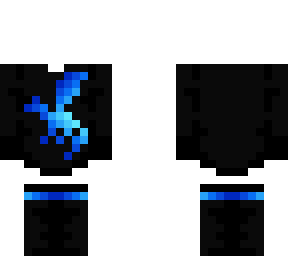 OB - Darkness w/ Water Dragon | Minecraft Skin