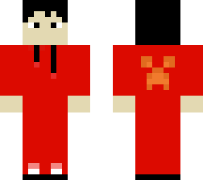 Red Cool Boy | Minecraft Skin