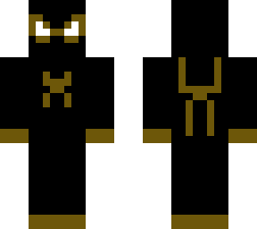 Spider-man (Black and gold) | Minecraft Skin