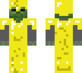 Zombie in full golden armour | Minecraft Skin