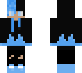 blue ice skin | Minecraft Skin