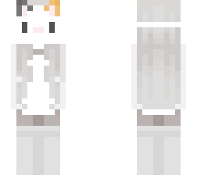 girl cat mask | Minecraft Skin