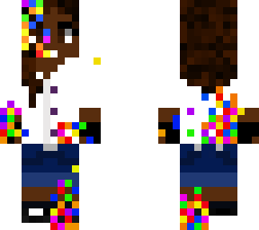 glitch character | Minecraft Skin