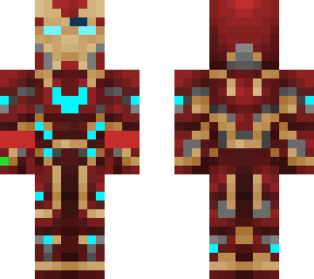 Iron man | Minecraft Skin