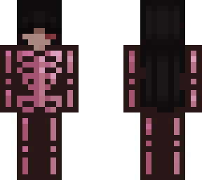 pink skeleton | Minecraft Skin