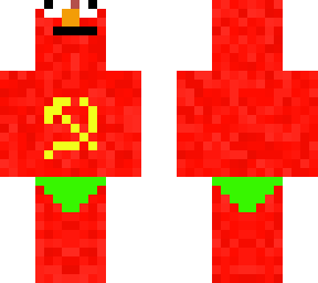 soviet elmo bikini | Minecraft Skin
