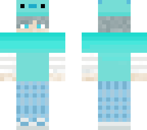 blue axolotl skin | Minecraft Skins