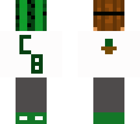 CactusBash_ (with a mask on) | Minecraft Skin