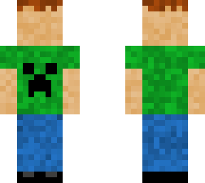 Faceless Creeper Child | Minecraft Skin